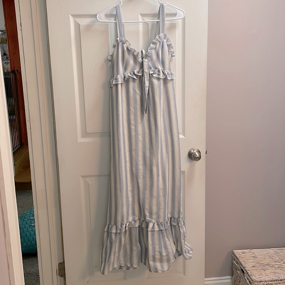 Lulus | Dresses | Lulus Summer Striped Maxi Dress | Poshmark
